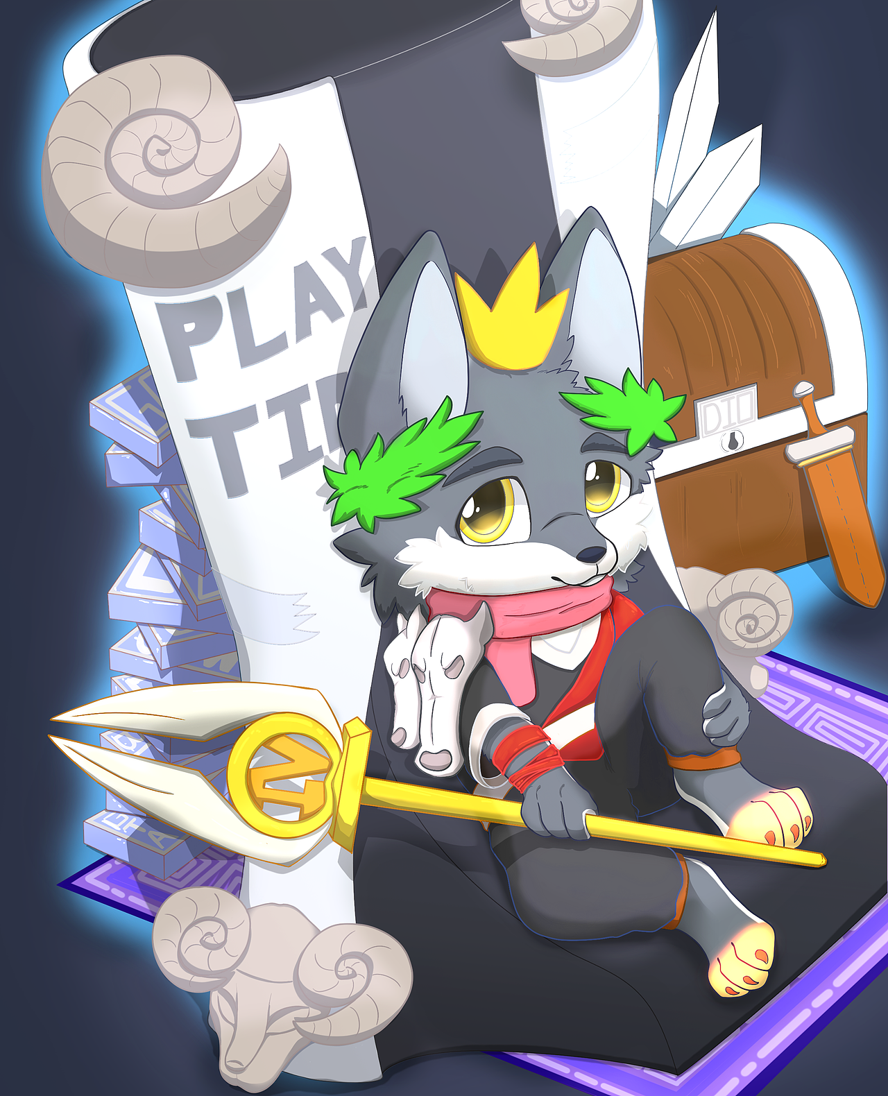 原创furry插画_Zalanno-站酷ZCOOL