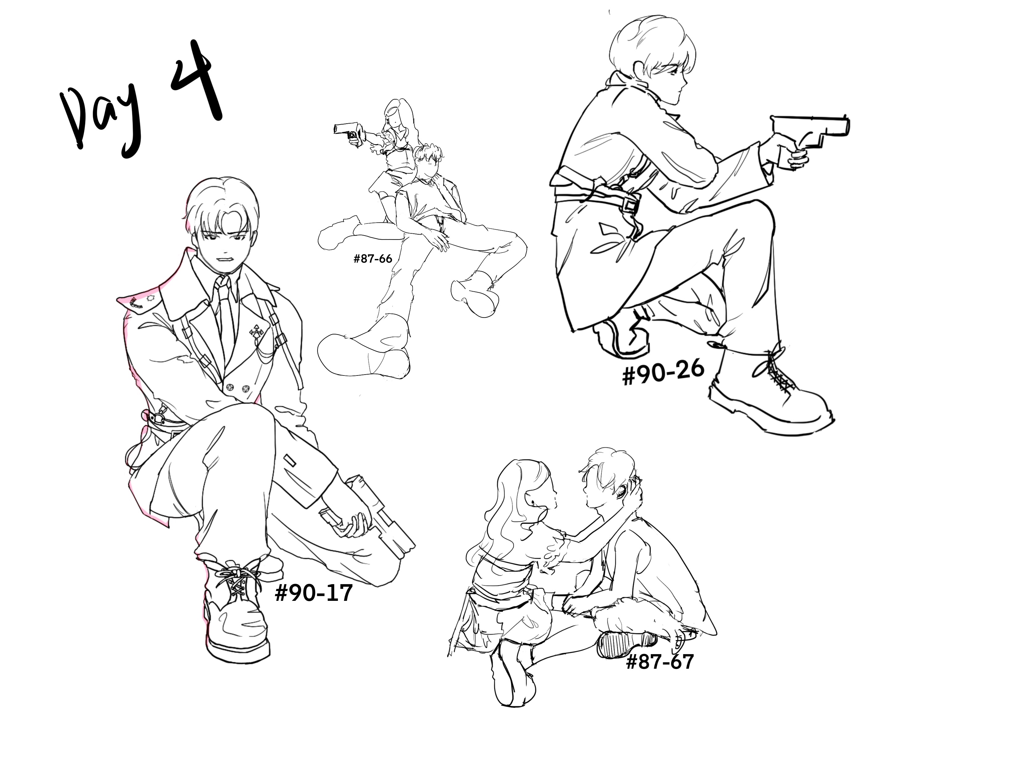 #速写60天挑战赛#day4@速写班长_鱼羊以鲜-站酷ZCOOL