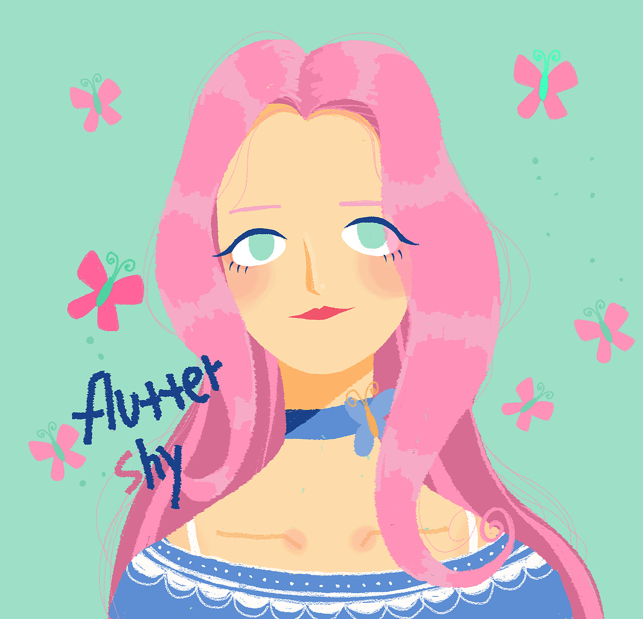 小马宝莉拟人头像_猫汤MOWSOUP-站酷ZCOOL