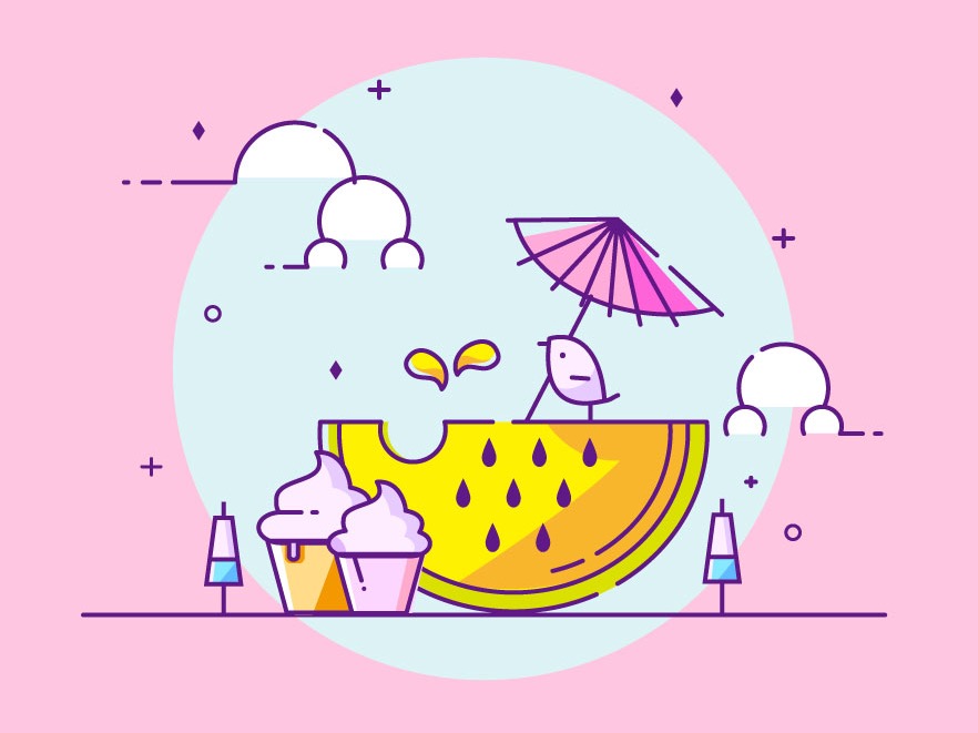 MBE插画_phl1115-站酷ZCOOL