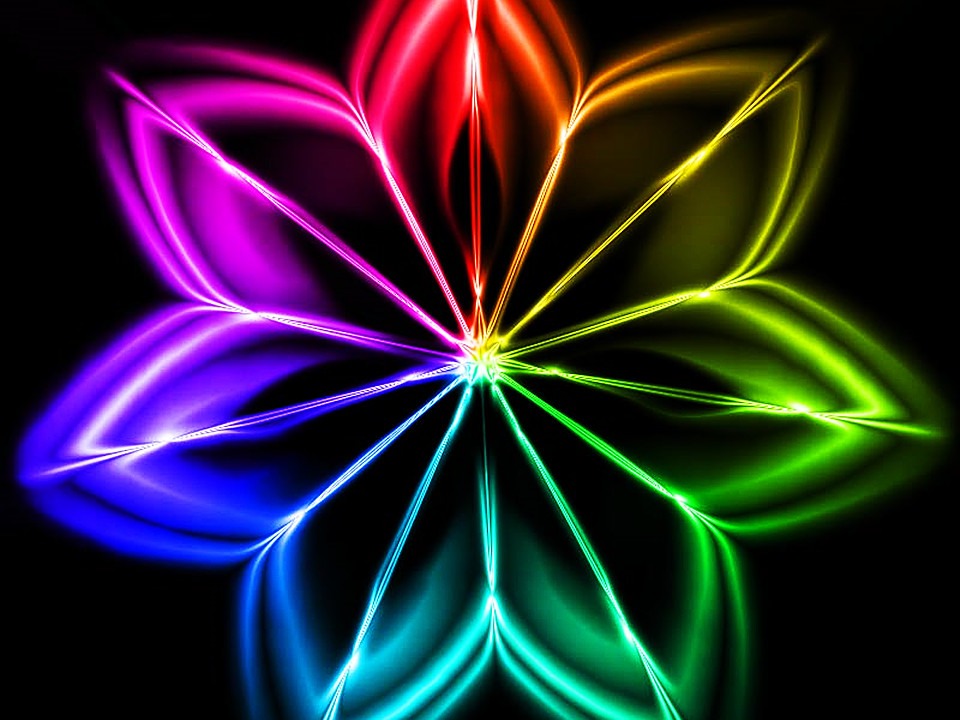 【PS小技巧】实战练习/七彩莲花_小白也能学设计-站酷ZCOOL