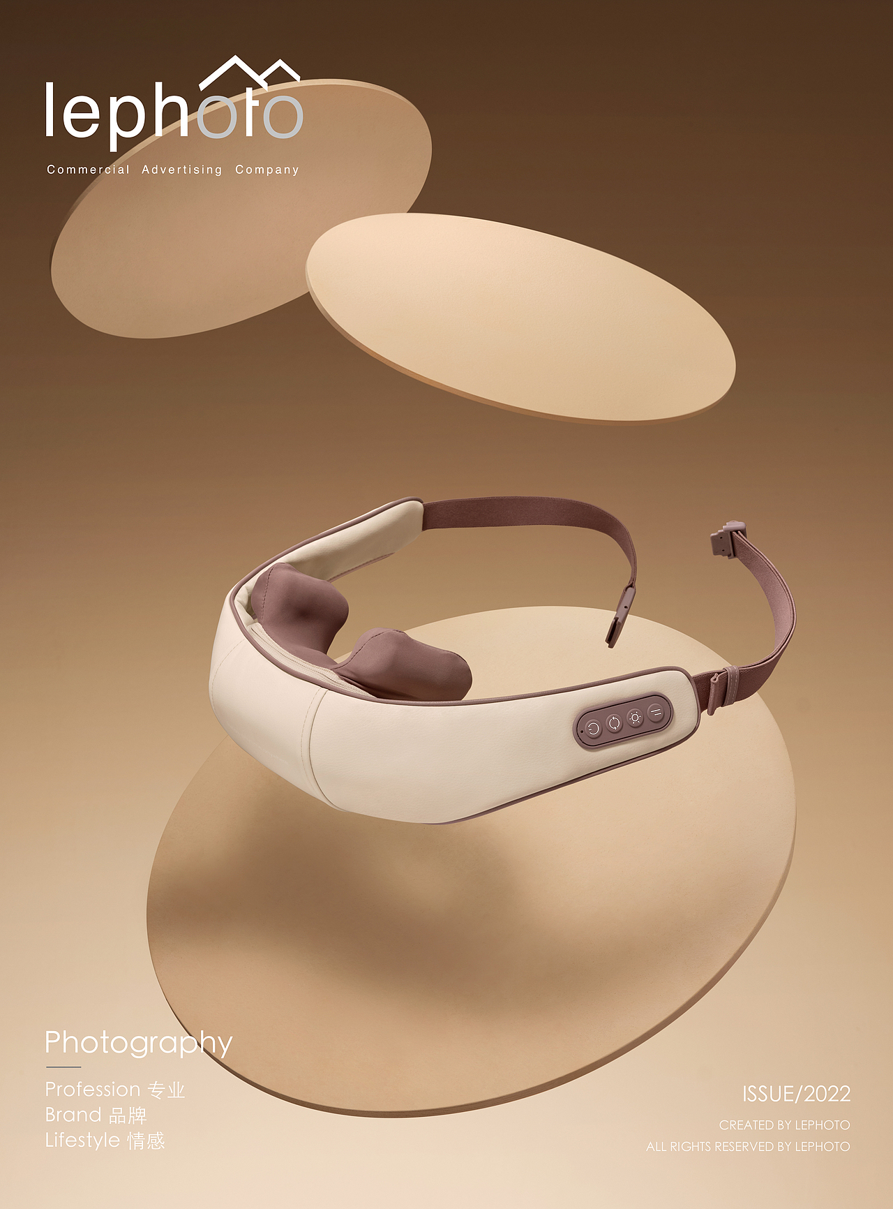 个护摄影 | 无线肩颈按摩仪 ️ lephoto_乐在拍Lephoto-站酷ZCOOL