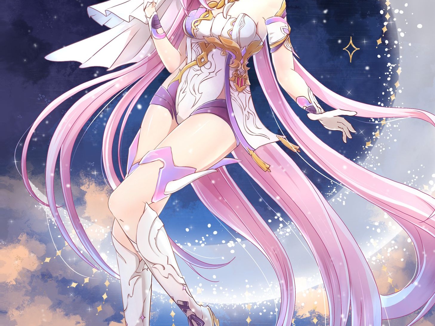 爱莉希雅-皓月_吹吹QY-站酷ZCOOL