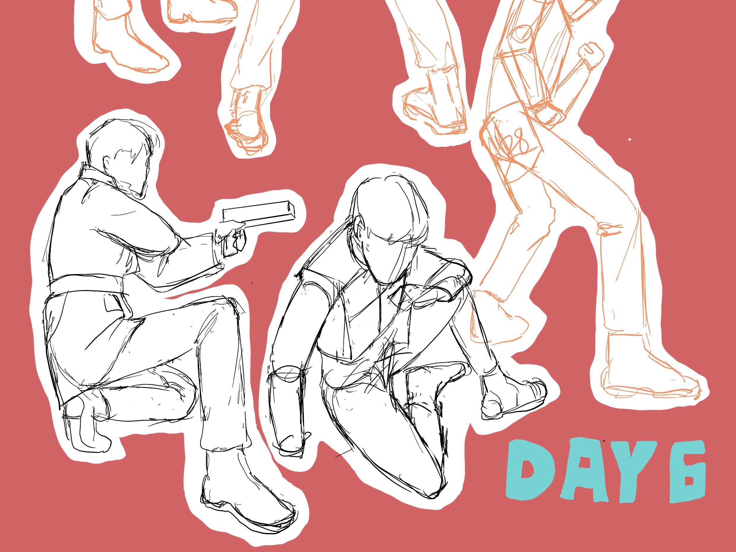 #速写60天挑战赛#Day6 @速写班长 _Morixxxd-站酷ZCOOL