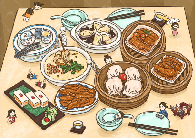 叹早茶_素材网站_图片免费下载-ZCOOL站酷