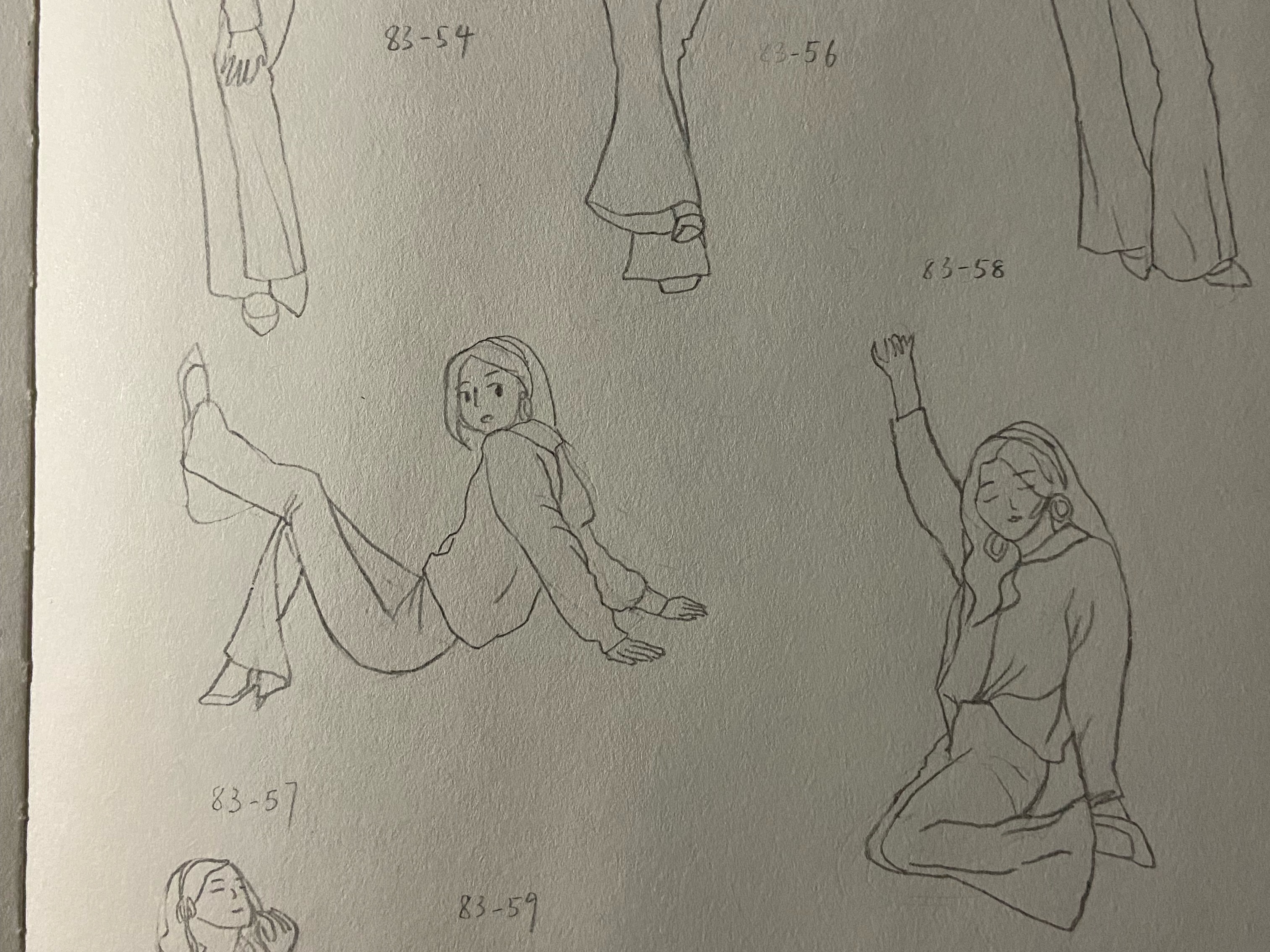 20220310第十一期 #速写60天挑战赛# day10 @速写班长_猫小唯Meow-站酷ZCOOL