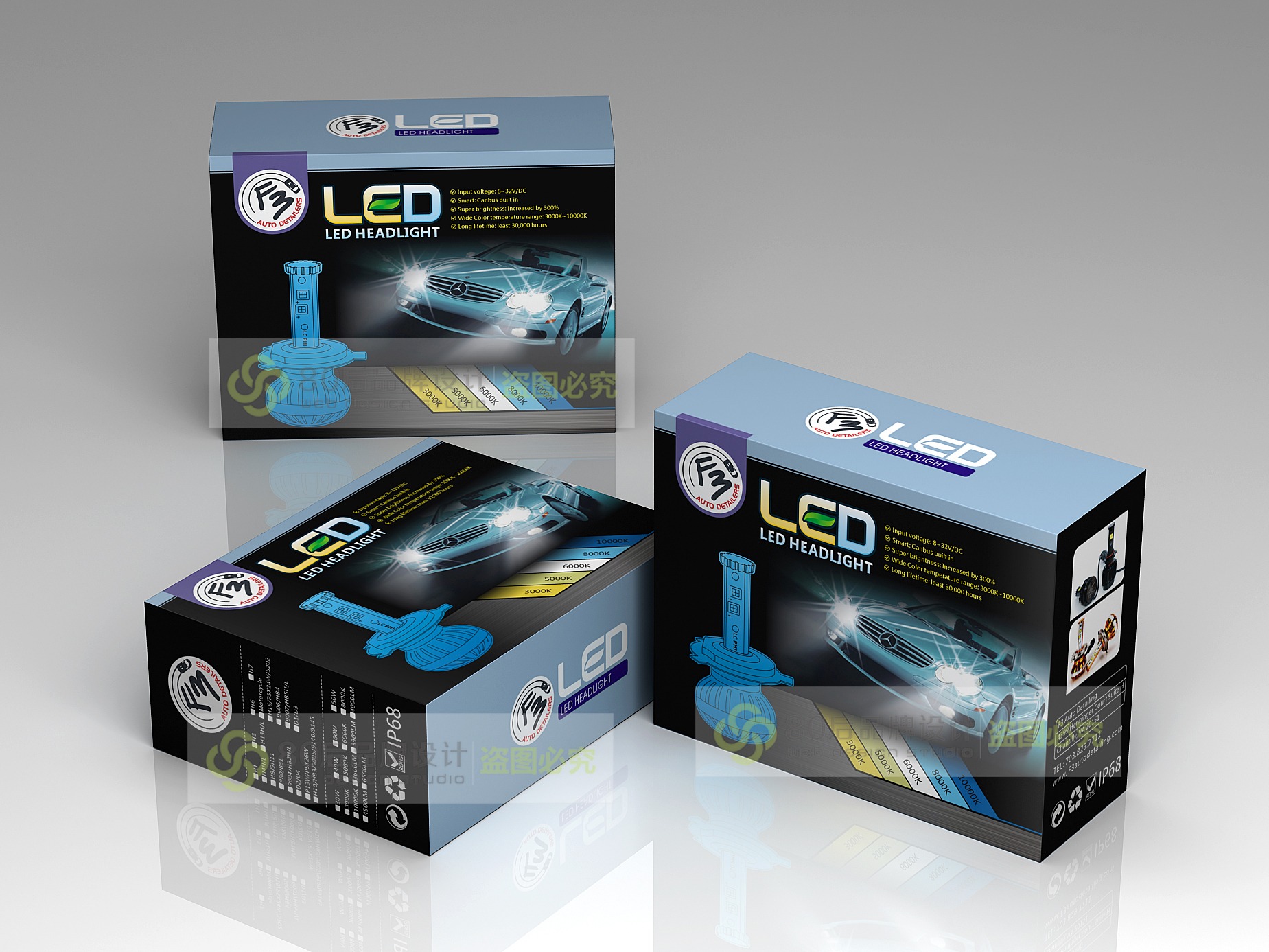 LED灯包装_80后包装设计-站酷ZCOOL