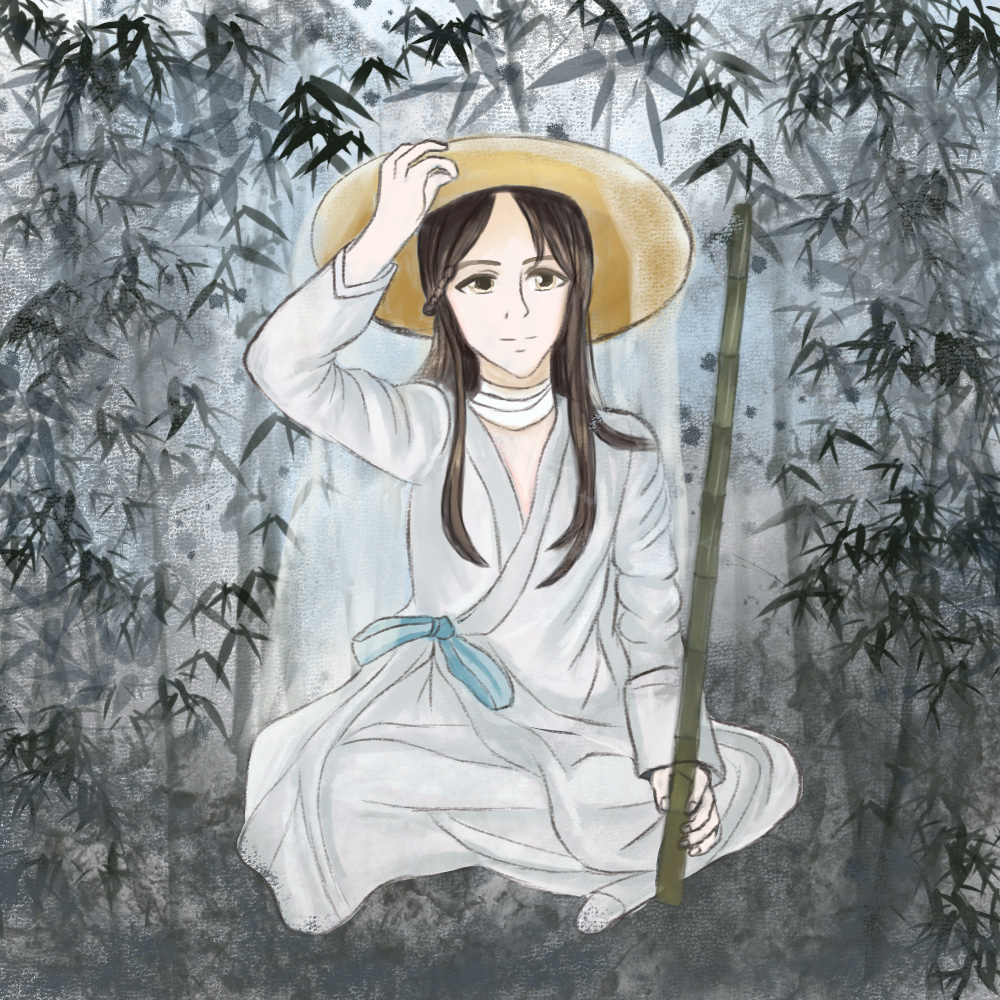 天官赐福 谢怜 同人 插画_风音dayo-站酷ZCOOL