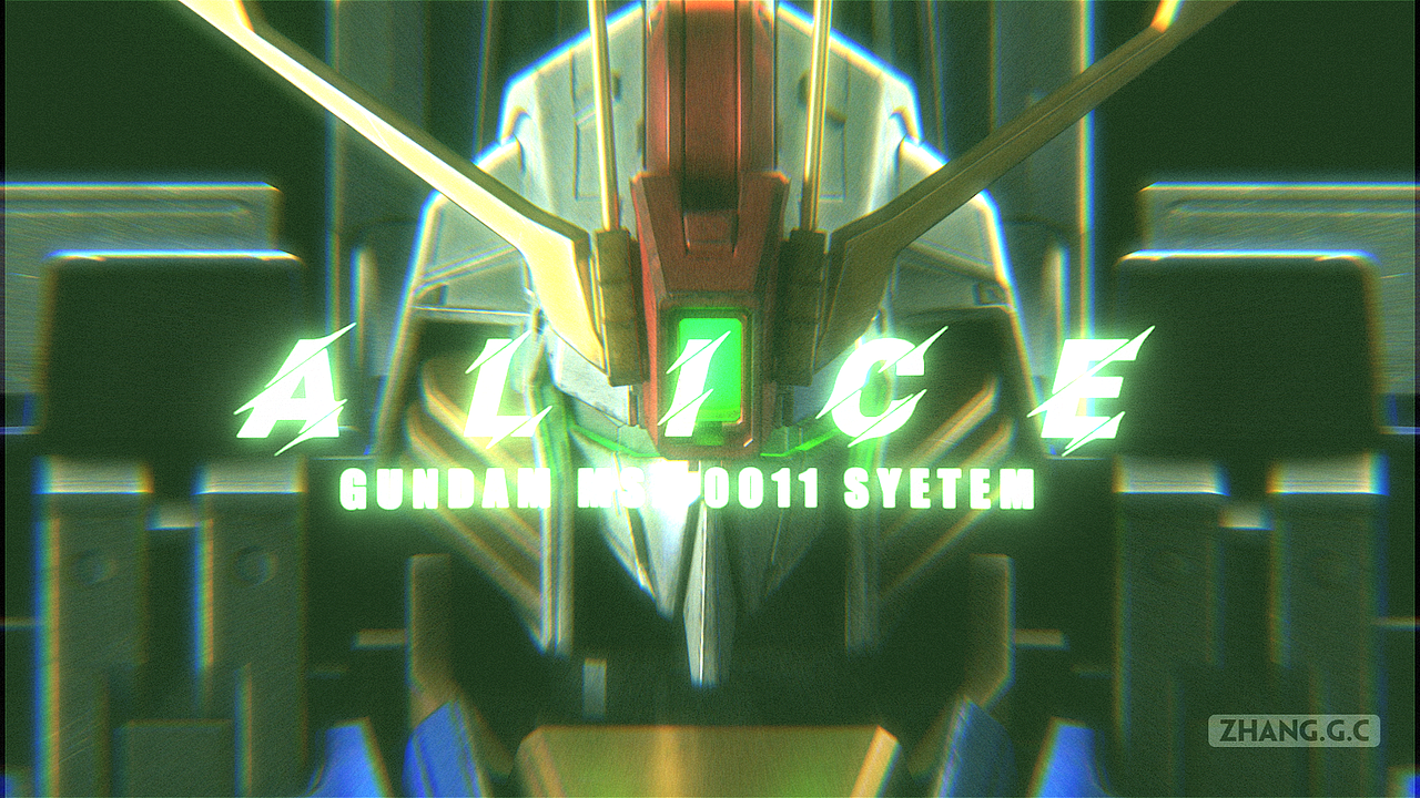 GUNDAM MSA-0011S 高达动画制作_ZHANG_GC-站酷ZCOOL