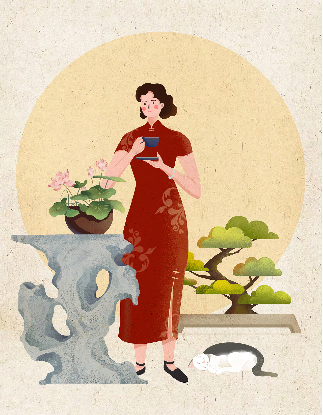 新中式大观园系列1_Shi_qi_-站酷ZCOOL