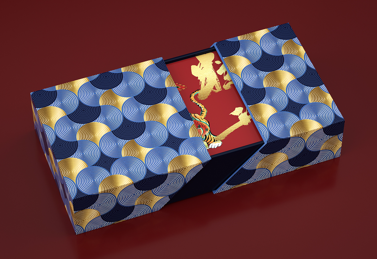 工艺盒包装效果图_健哥哥8884-站酷ZCOOL