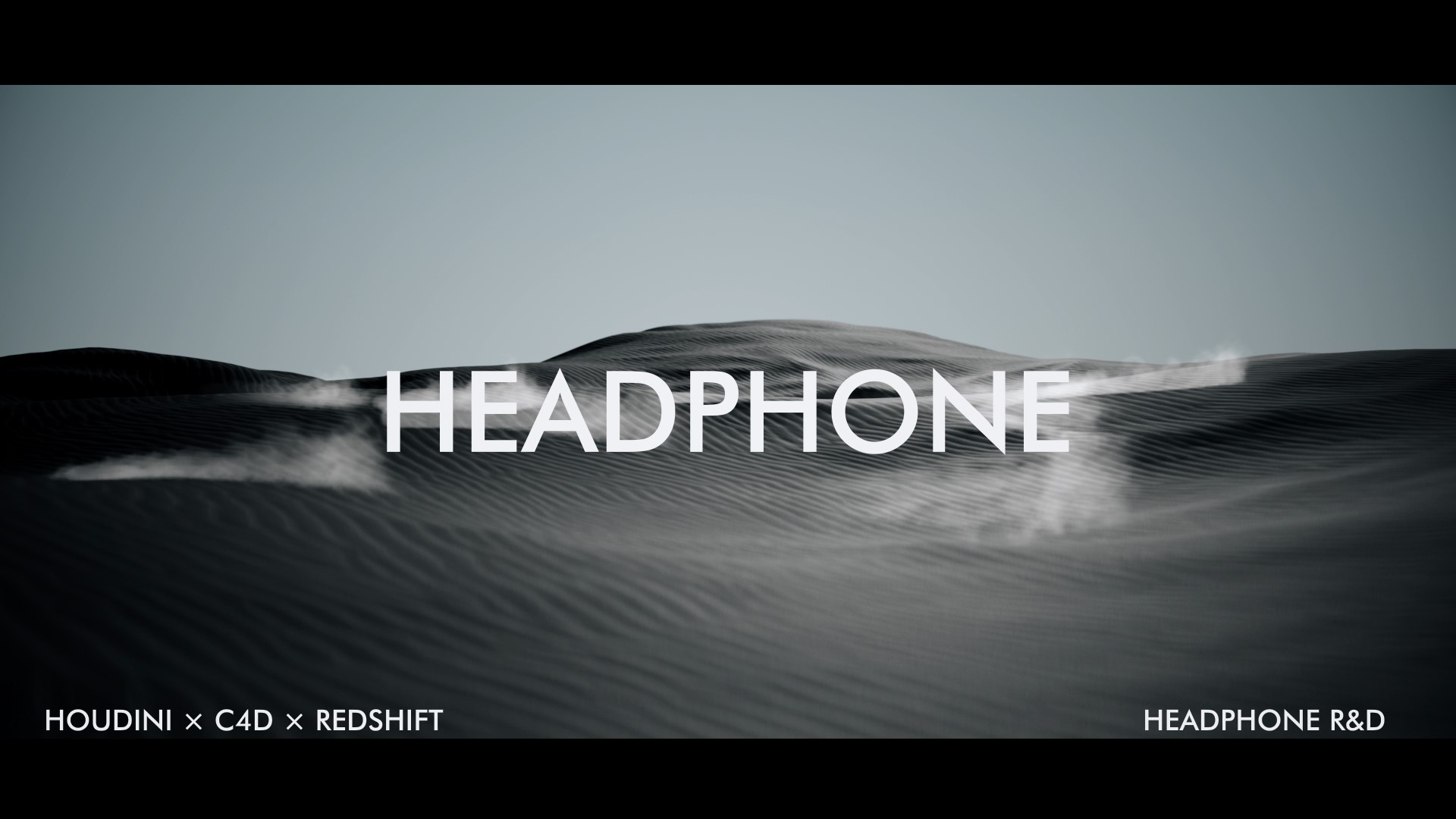 头戴式耳机R&D HOUDINI C4D REDSHIFT_包遭kismat-站酷ZCOOL