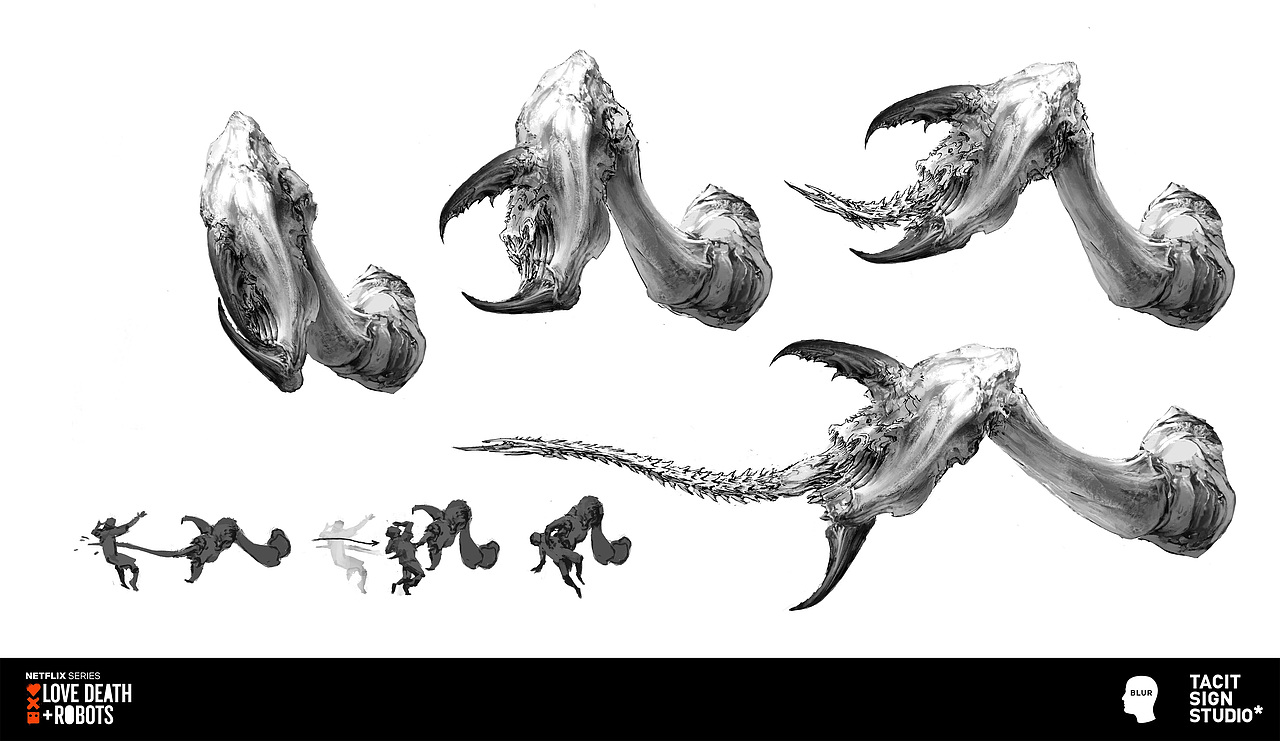 爱死机3《糟糕之旅》怪物设计_天何言工作室-站酷ZCOOL