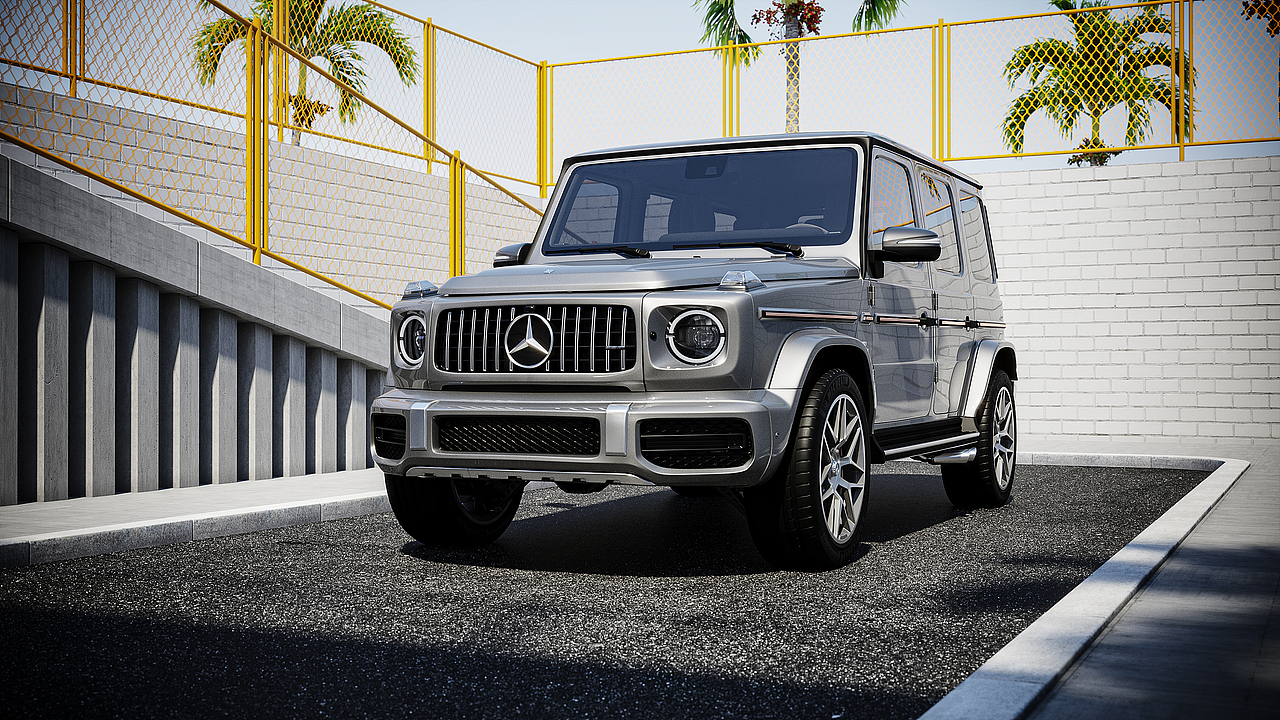 Mercedes-Benz G63 AMG_jkalio-站酷ZCOOL