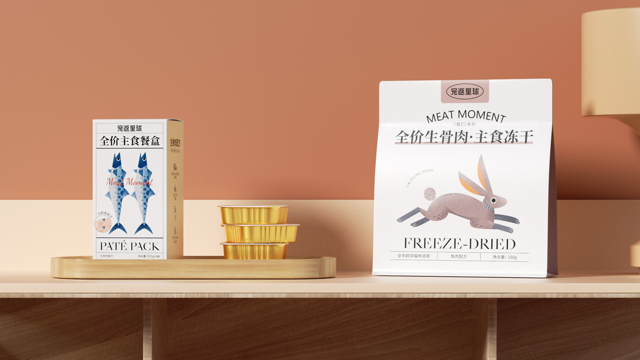 【宠返星球】宠物品牌设计/vi设计/包装设计_BUFF品牌设计-站酷ZCOOL