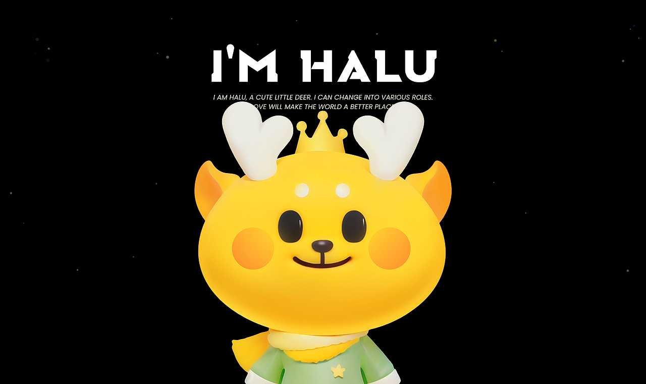 HALU哈鹿IP设计「含AIGC延展」_竹二Zhuer-站酷ZCOOL