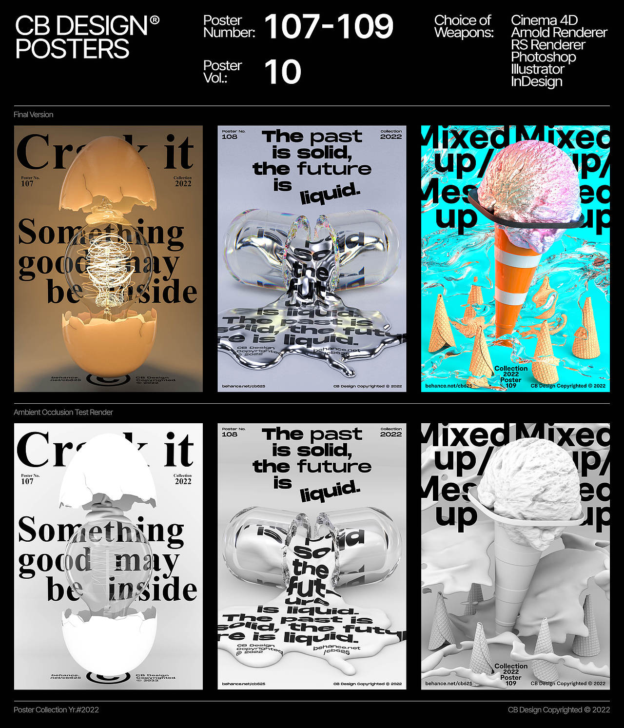 CB 2022 海报合集_CB设计-站酷ZCOOL