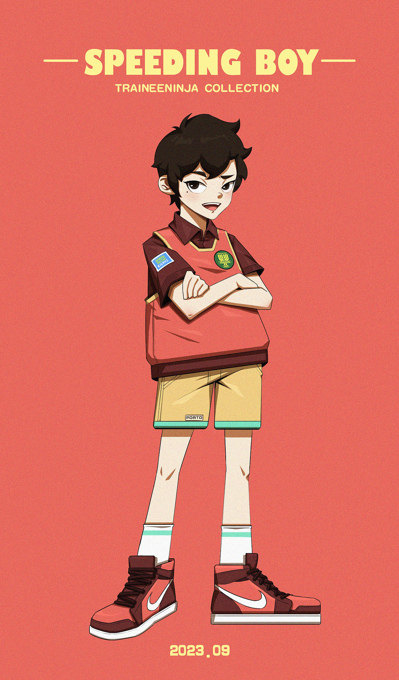 《无廿》/潮玩插画_木头Tim-站酷ZCOOL