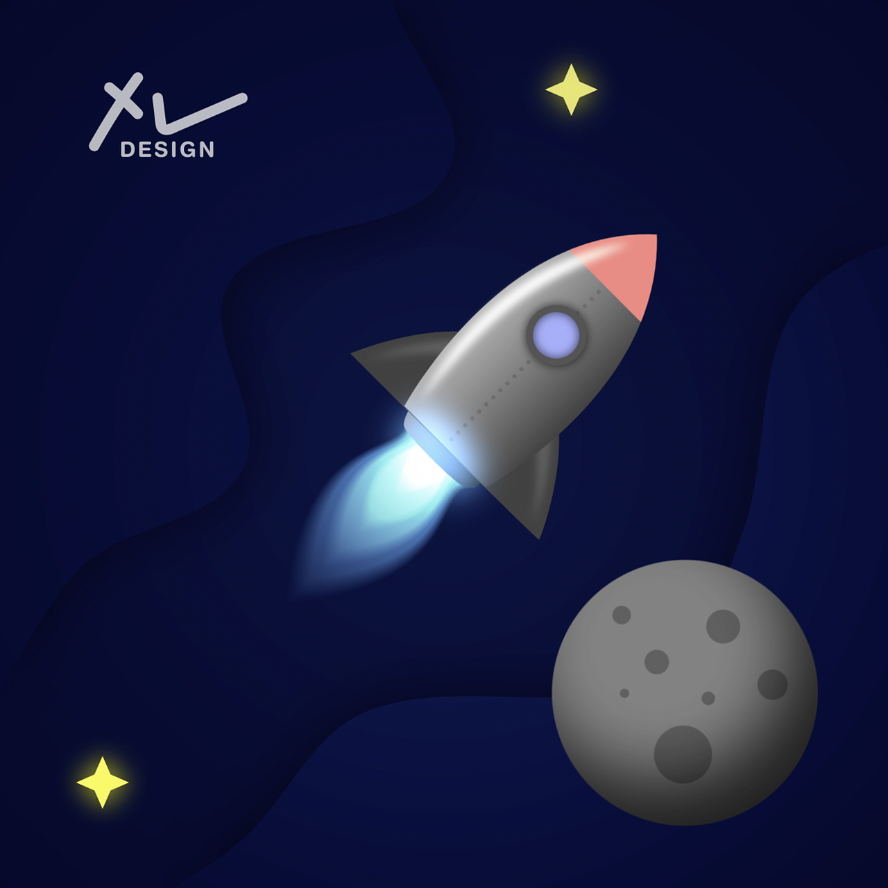 Ae动画-星空_XL_D-站酷ZCOOL