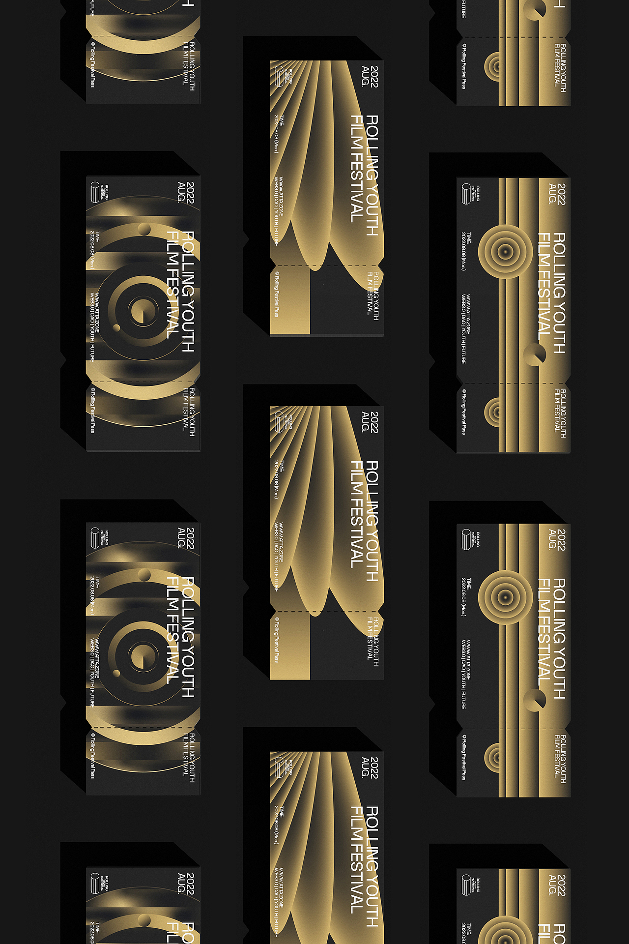 ROLLING青年电影节｜电影节品牌VI视觉设计 橙社ODL_橙社ODL-站酷ZCOOL