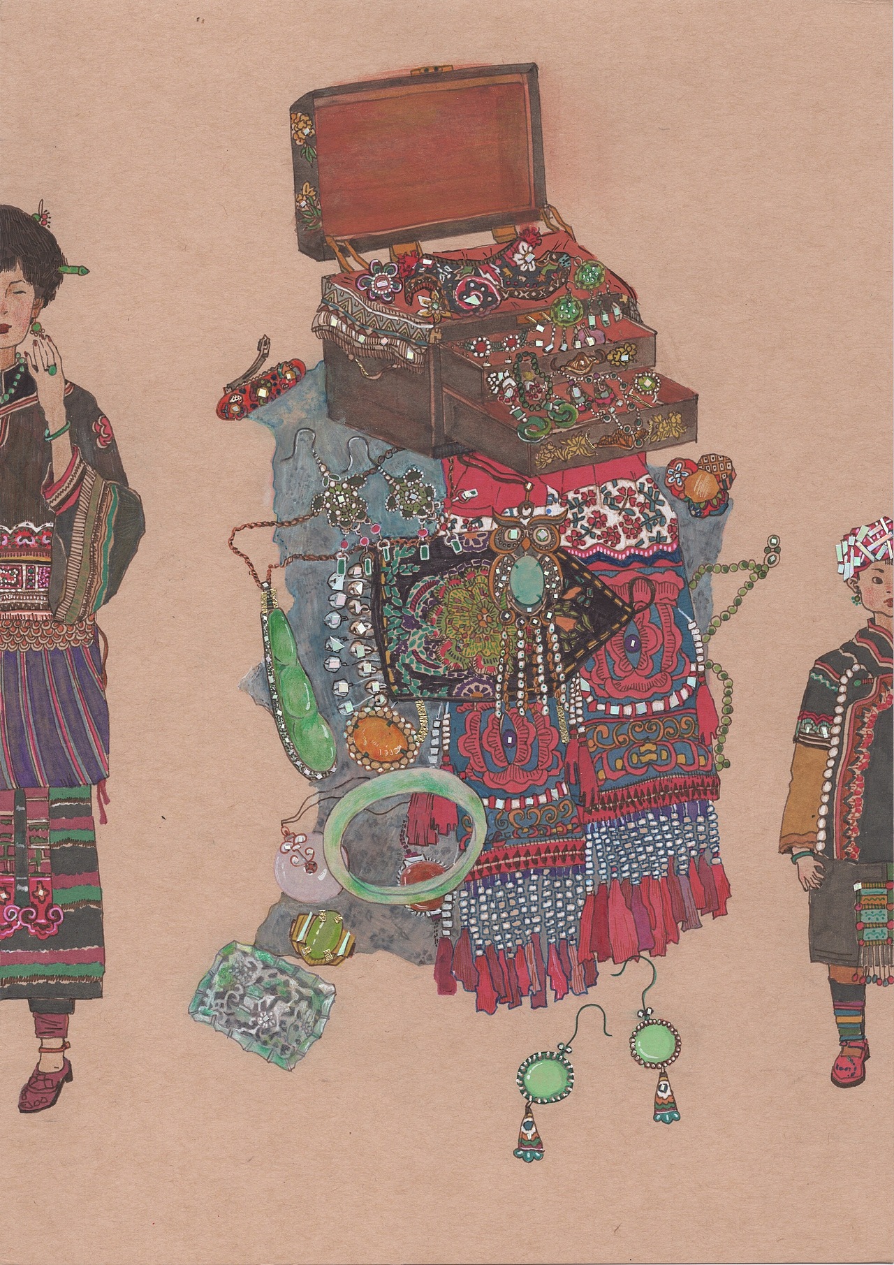 云南十八怪（一）_飘走-站酷ZCOOL