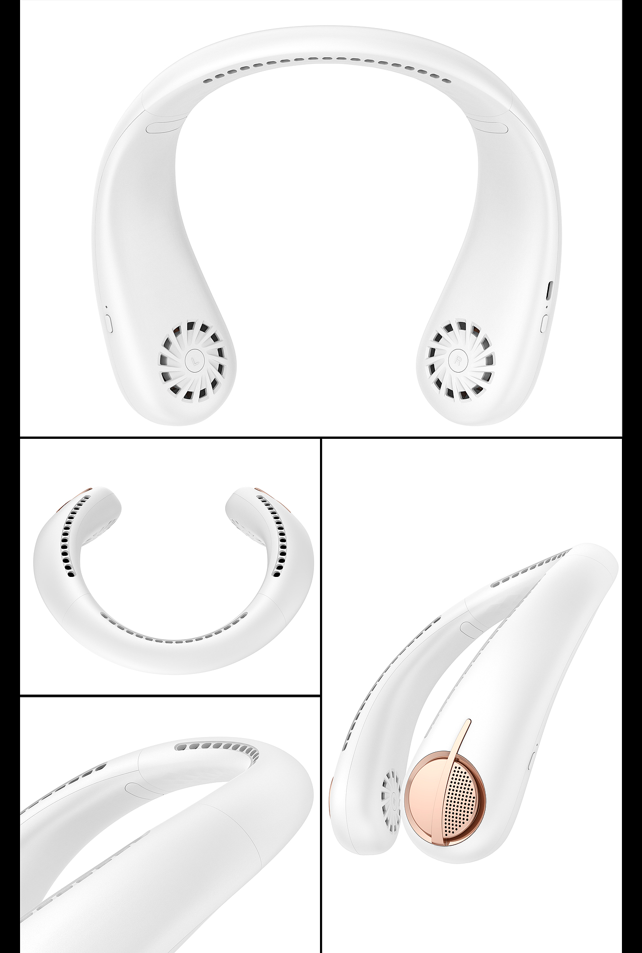 【Benks品牌—挂脖风扇渲染】 Render_月京舞梨-站酷ZCOOL