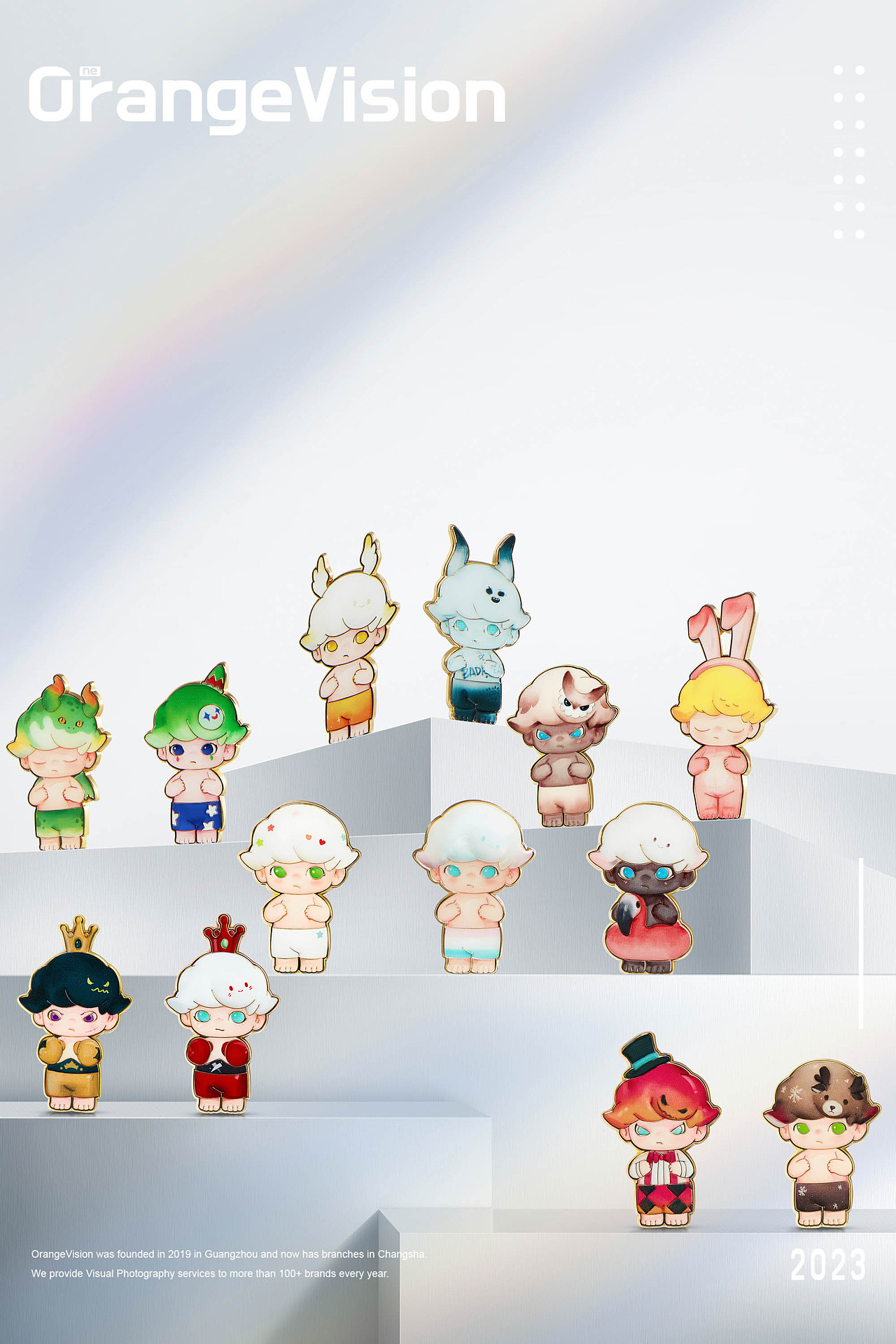 【潮玩摄影】泡泡玛特 X 壹橙视觉 dimoo周边系列_壹橙文化-站酷ZCOOL