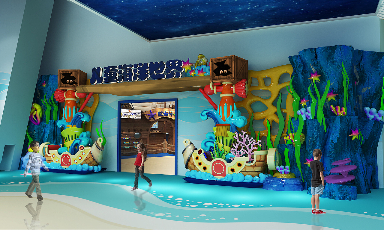 欢乐海洋馆_OHYOyo-站酷ZCOOL