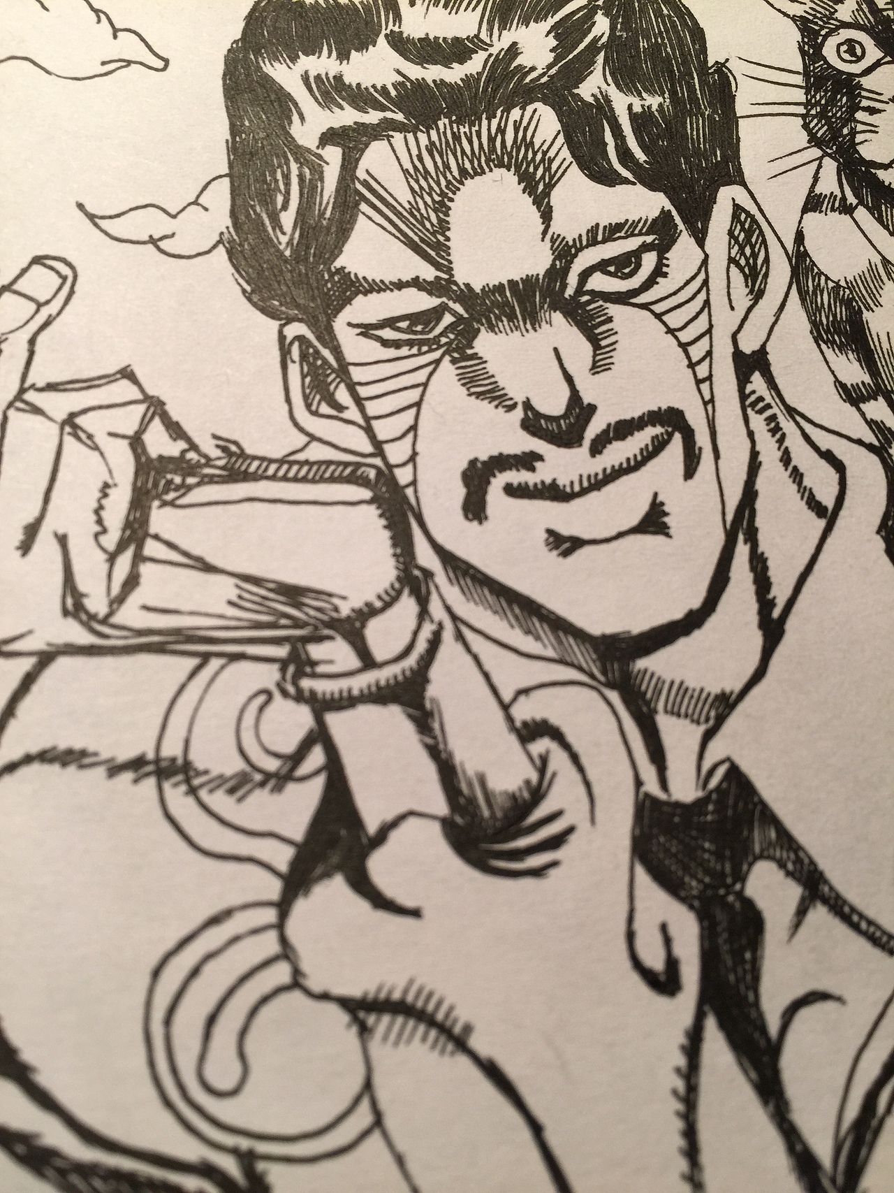 JOJO奇妙冒险 临摹手绘~_ULING飔-站酷ZCOOL