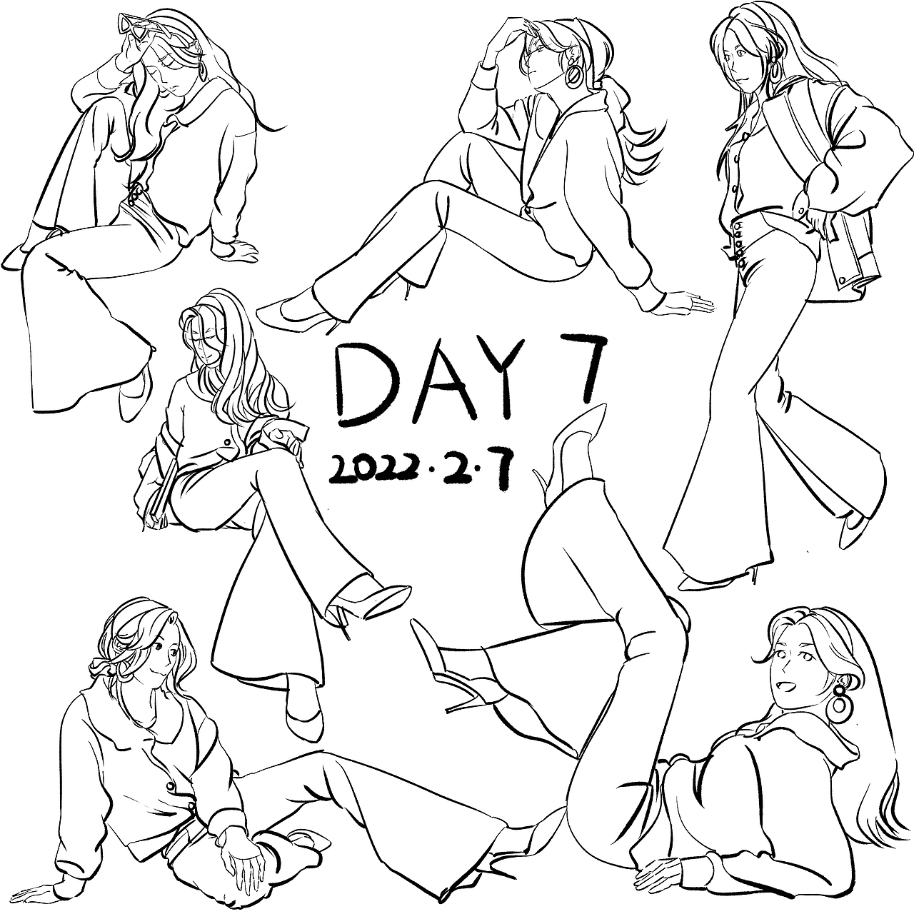 #速写60天挑战赛# @速写班长 day7_Dedue-站酷ZCOOL