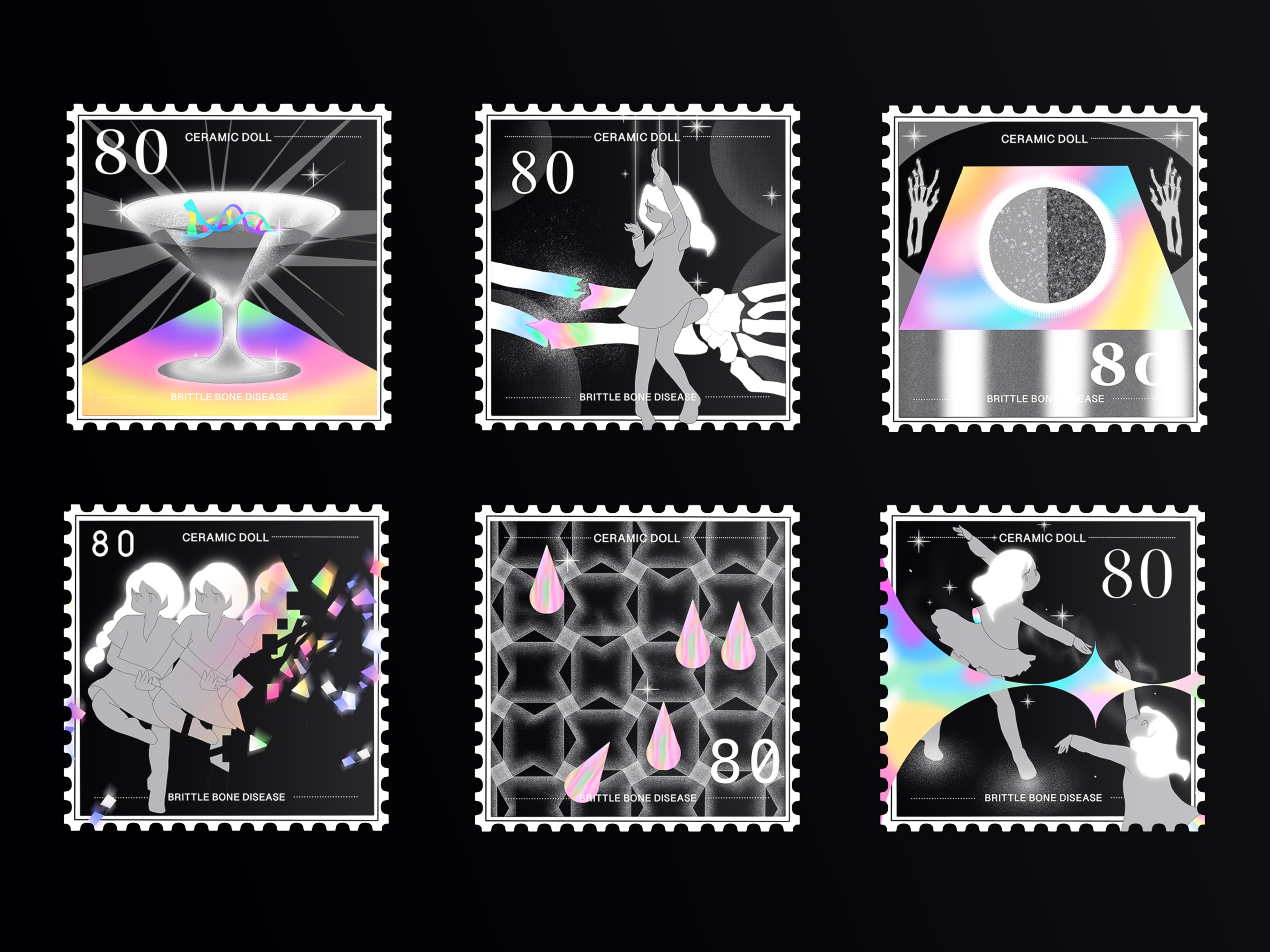 邮票设计_张张030-站酷ZCOOL