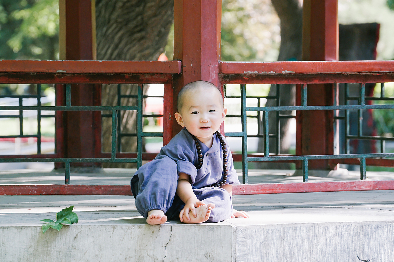 小小和尚_一如初见LR-站酷ZCOOL