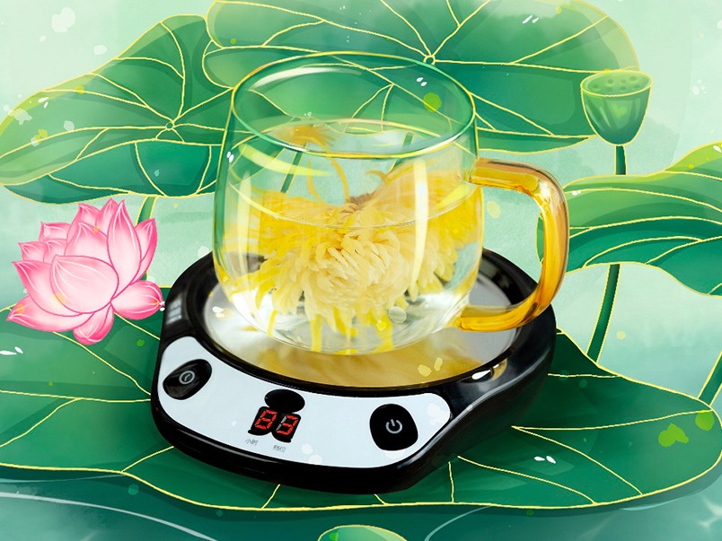 茶具玻璃杯手绘练习_麦芽Tang20-站酷ZCOOL