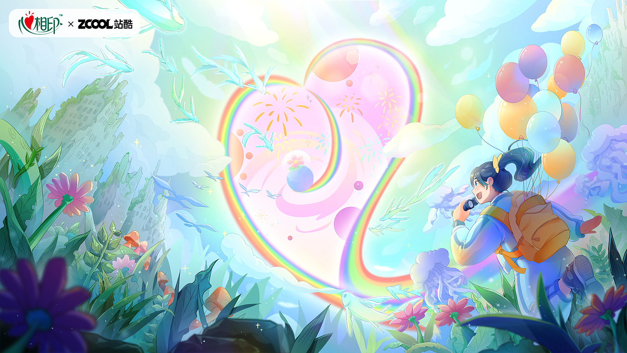 【心相印】-寻觅“心”世界_花花_啦啦啦啦-站酷ZCOOL