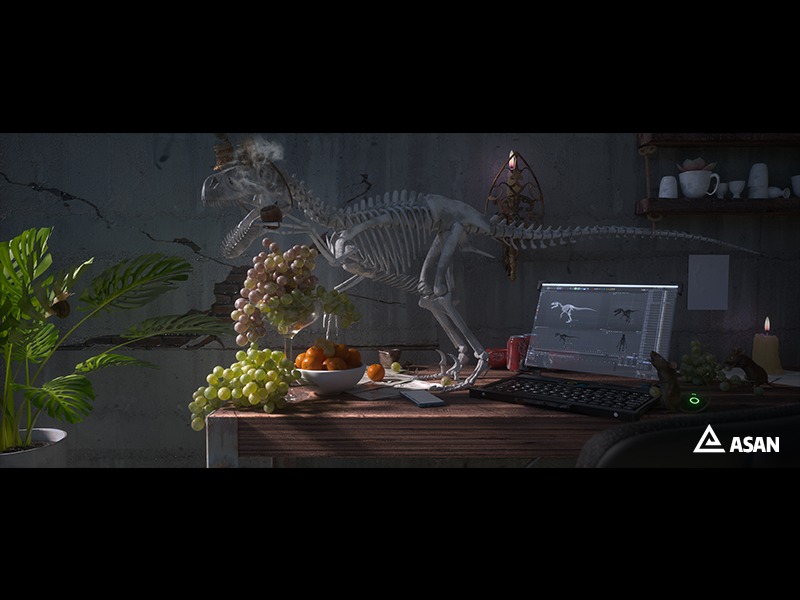 C4D写实渲染练习_动态设计师_ASan-站酷ZCOOL