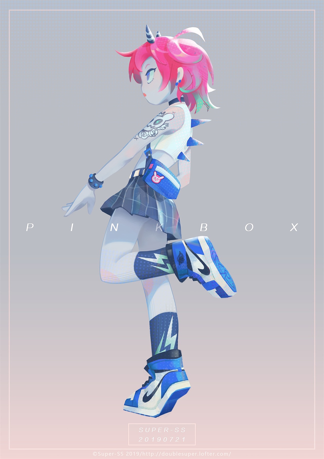 Pink Box|插画|创作习作|宇宙人烧烧_原创作品-站酷ZCOOL