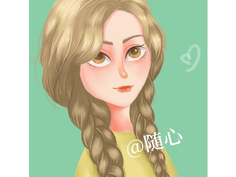 手绘头像_olive随心-站酷ZCOOL