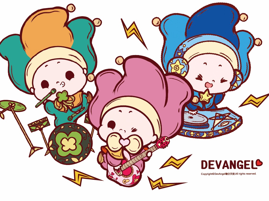 缘分天使乐队来了_Devangel缘分天使-站酷ZCOOL