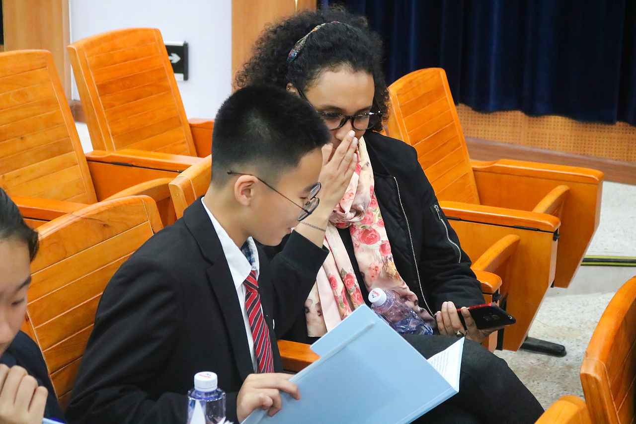 深圳市福田区首届中学生模拟联合国大会现场摄影_IFlot-站酷ZCOOL