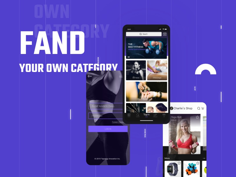 Tapin App 界面设计_alice1119-站酷ZCOOL