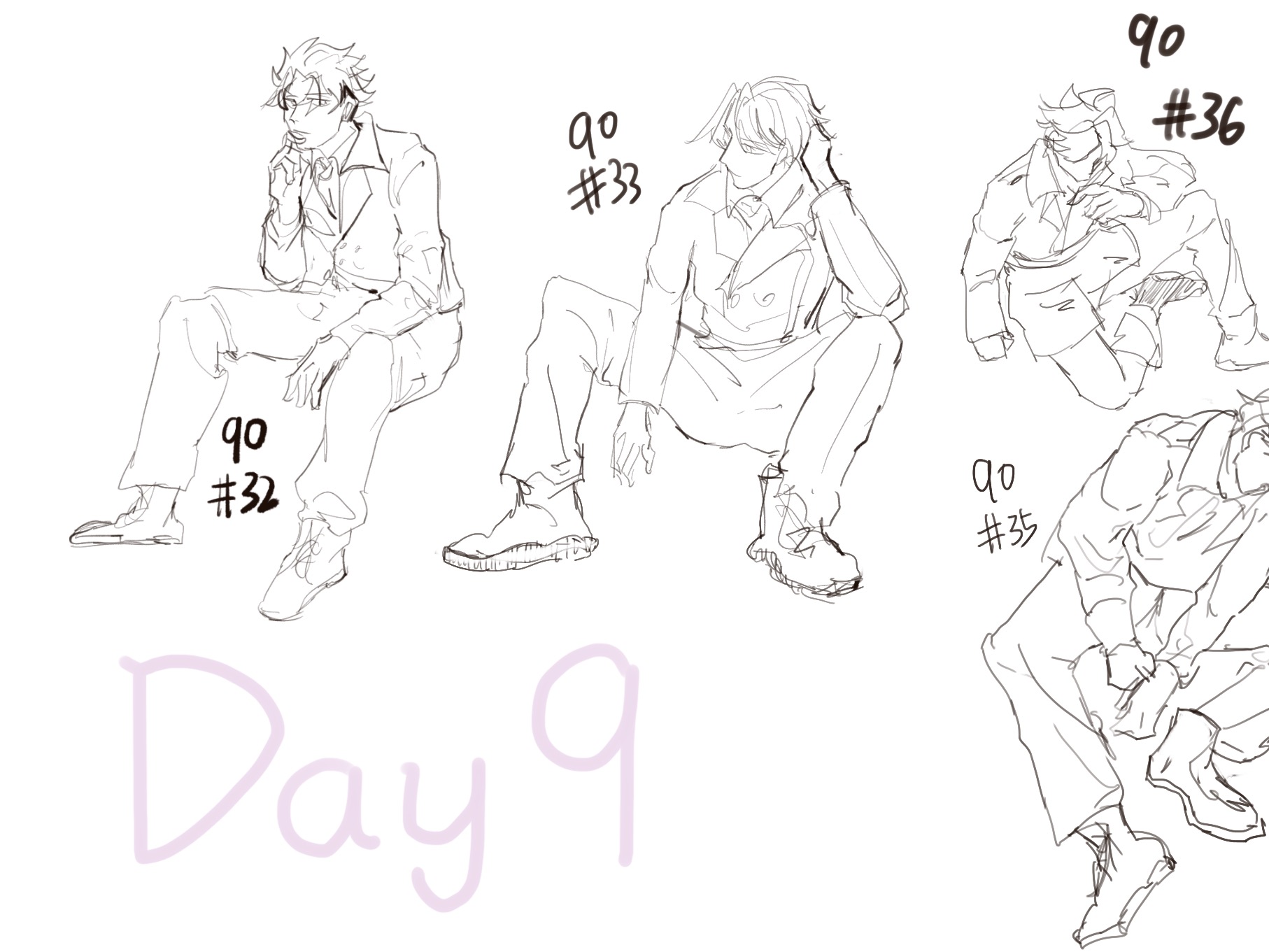 速写60天挑战赛 day9_出云凉-站酷ZCOOL