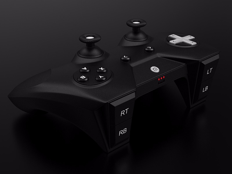 游戏手柄（C4D+Keyshot+PS）_豆奶_-站酷ZCOOL