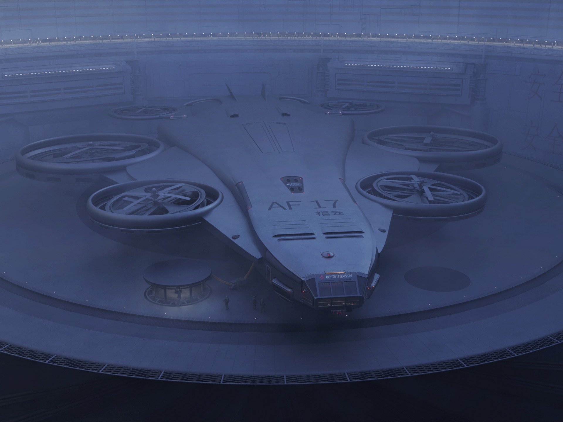 AF-17 福云运输机_福dee-站酷ZCOOL