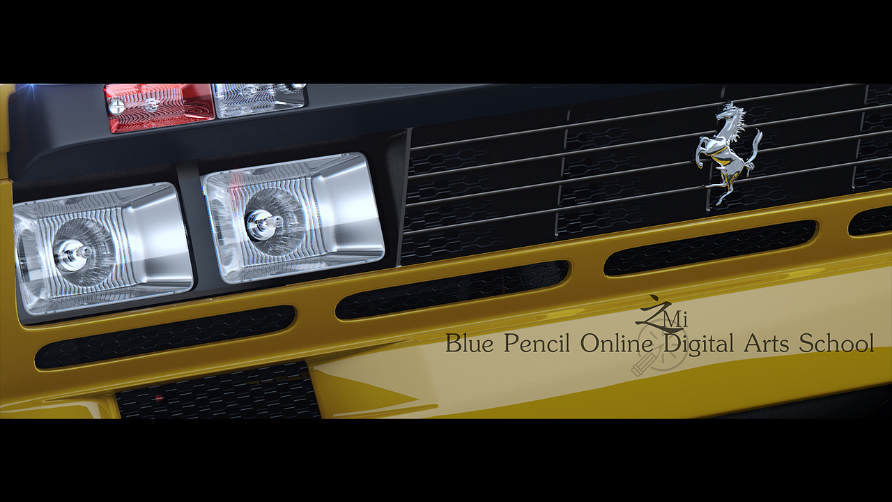 法拉利 288 GTO_之mi-站酷ZCOOL