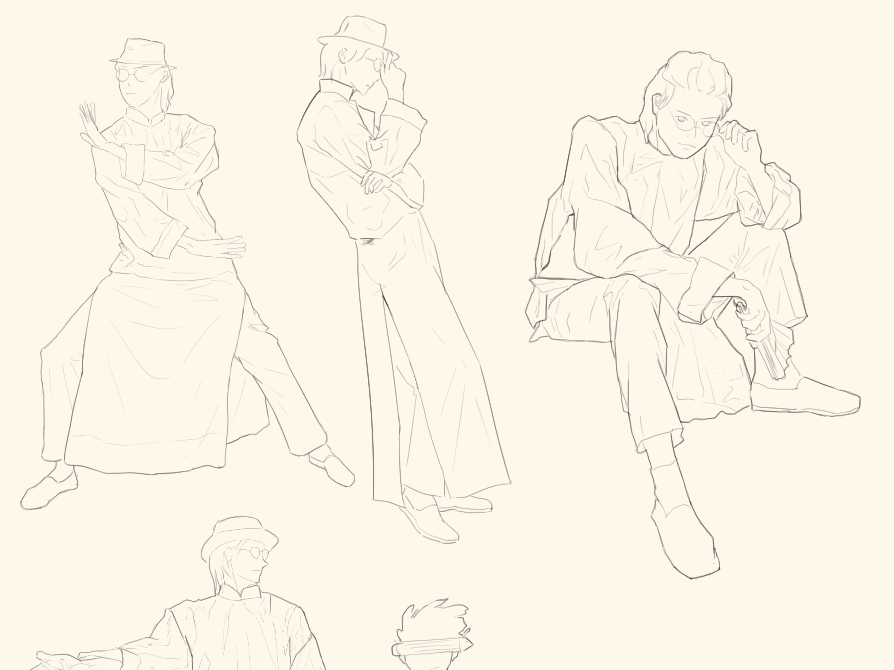 #速写60天挑战赛# @速写班长 day01 _SiebenF-站酷ZCOOL