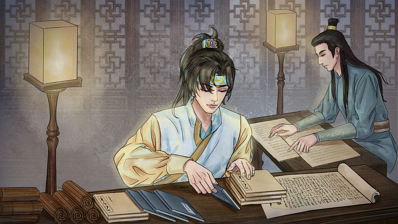 云逸十年 手书插画设定_紫醉金迷31401-站酷ZCOOL