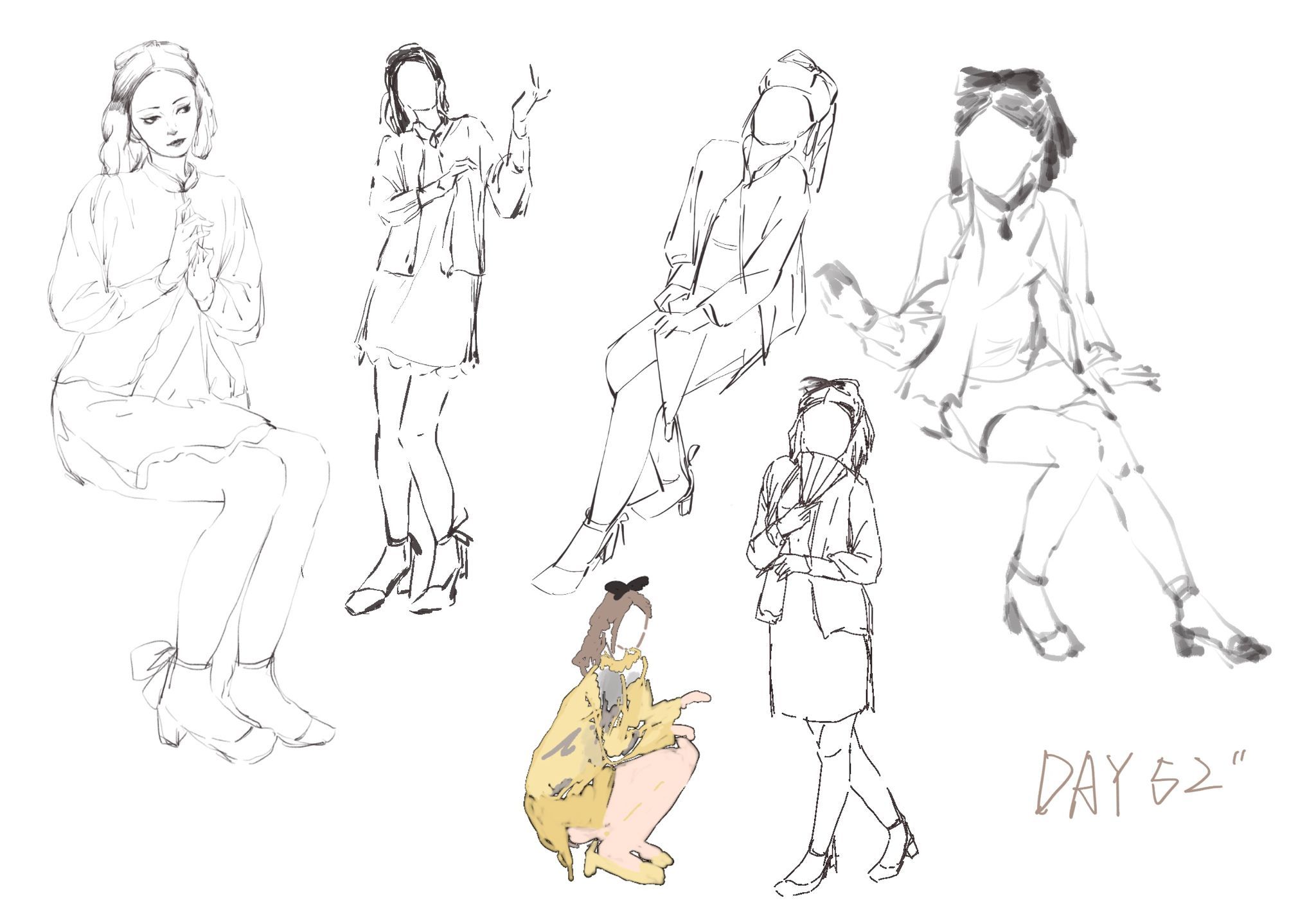 #速写60天挑战赛#day52@速写班长_山止shanzhi-站酷ZCOOL