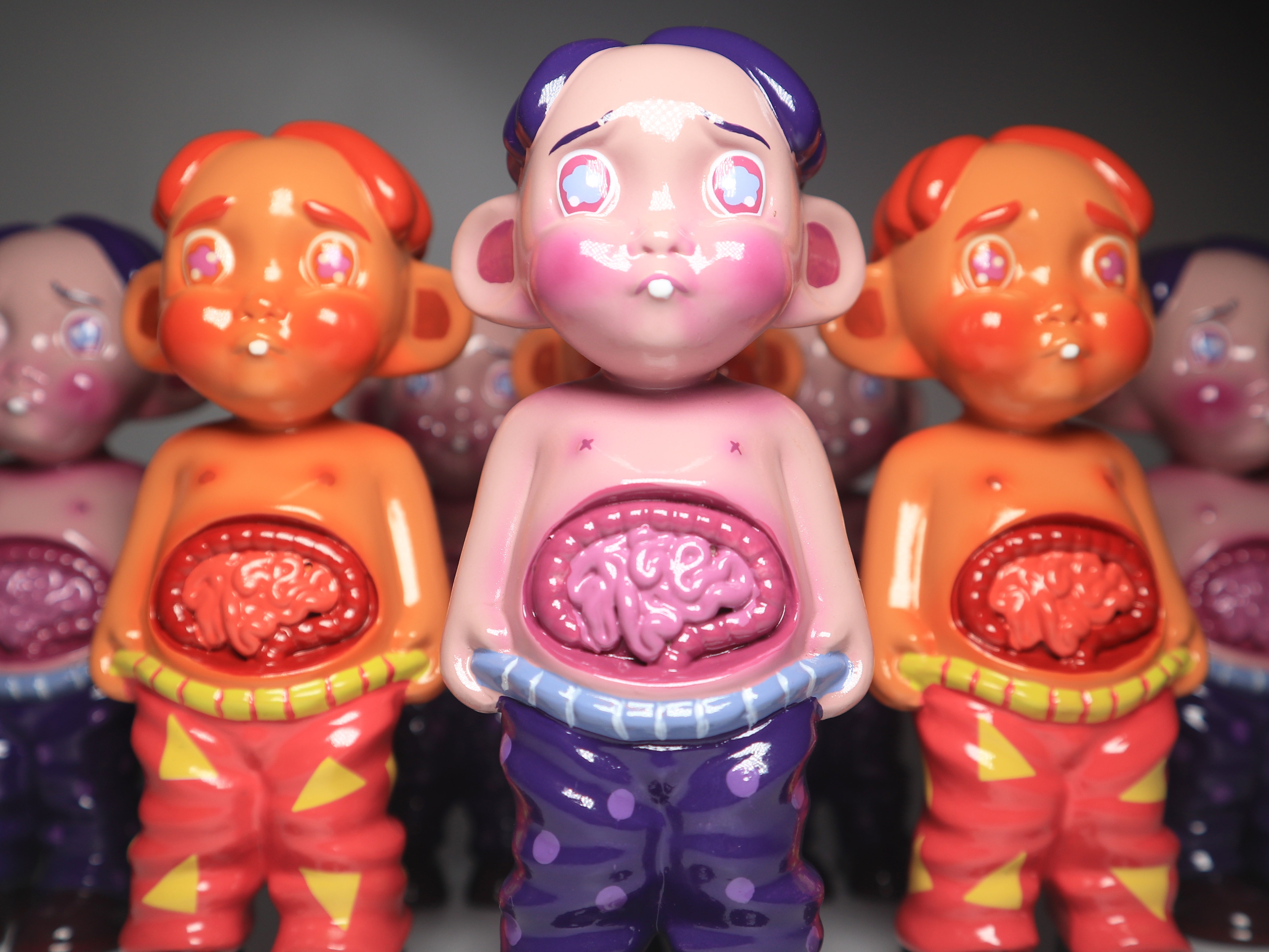 BUBU咘咘丨初代，诞生于奇妙的狂欢夜-潮玩_青巴野树-站酷ZCOOL