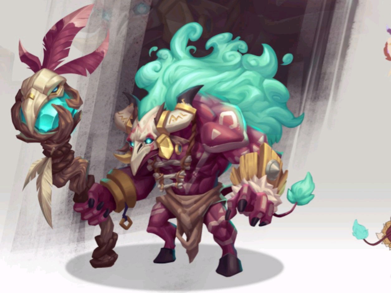 牛头人萨满_Art_sam-站酷ZCOOL