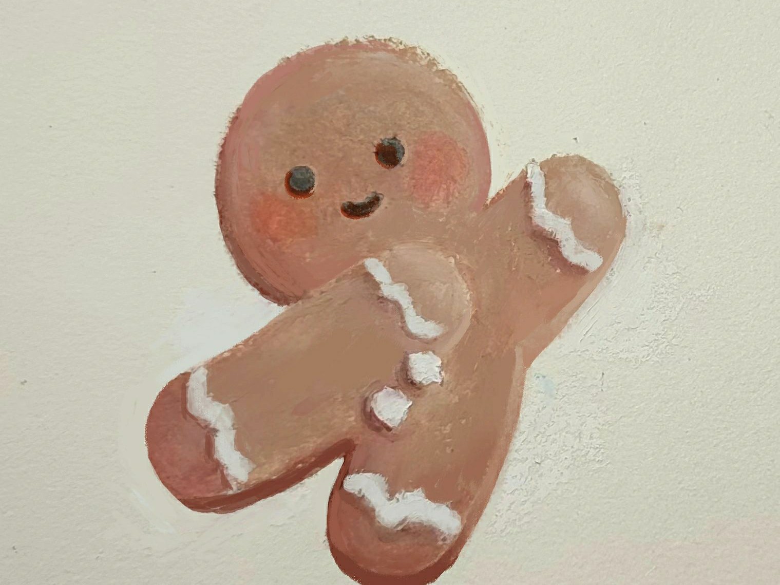 涂鸦打卡 姜饼 饼干_MT小馒头-站酷ZCOOL